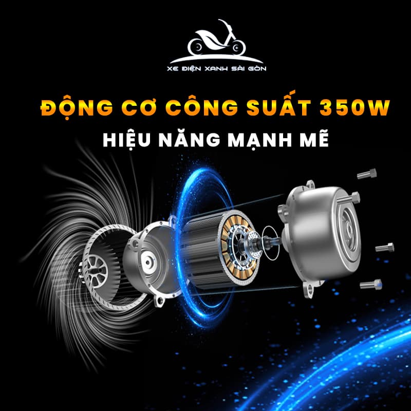 Xe Đạp Điện Halim CAP A Neo Chính Hãng, Giá Tốt | Xe Điện Xanh Sài Gòn