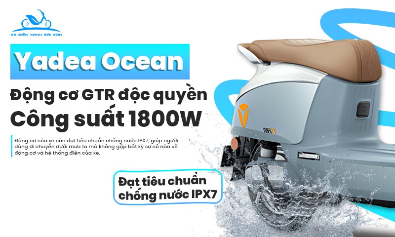 Xe Máy Điện Yadea Ocean 2023 | Hệ Thống Xe Điện Xanh Sài Gòn