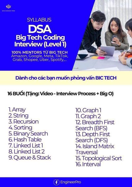 Khóa học DSA – EngineerPro