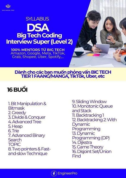 Khóa học DSA – EngineerPro