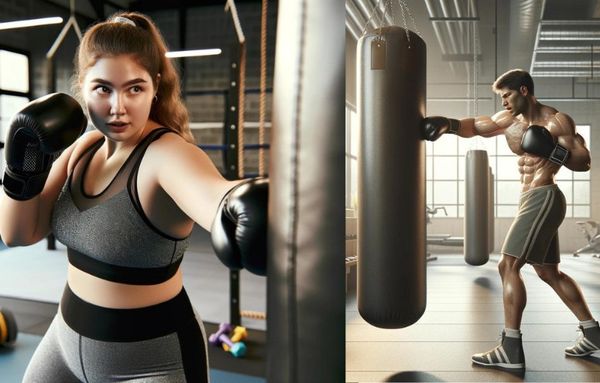Boxing và hành trình giảm cân giảm mỡ bụng