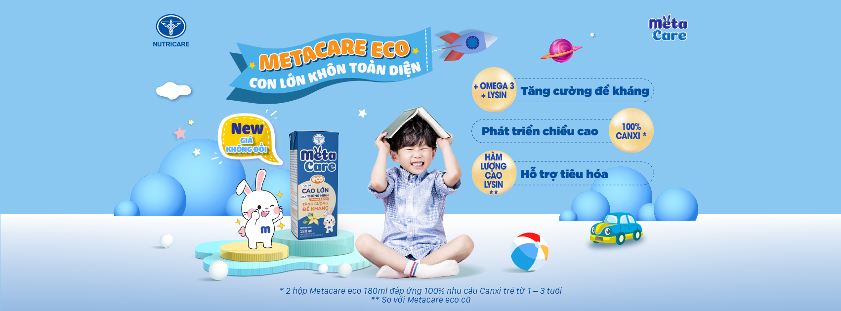 METACARE ECO – CON LỚN KHÔN TOÀN DIỆN – Metamilk