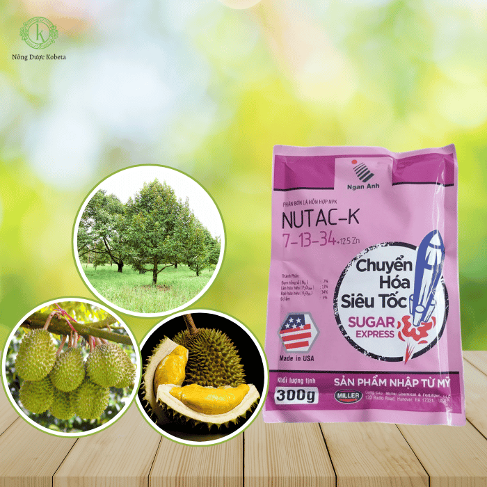 Phân Bón Lá Hỗn Hợp NPK - NUTAC-K 7-13-34 +12.5 Zn – Chuyển Hóa Siêu T ...