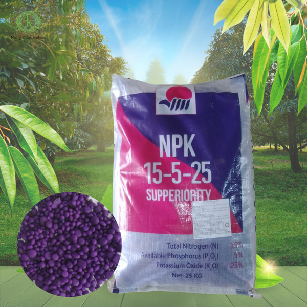 Phân Bón NPK 15-5-25: Đáp Ứng Mọi Nhu Cầu Dinh Dưỡng Cho Cây Trồng – Nông Dược Kobeta