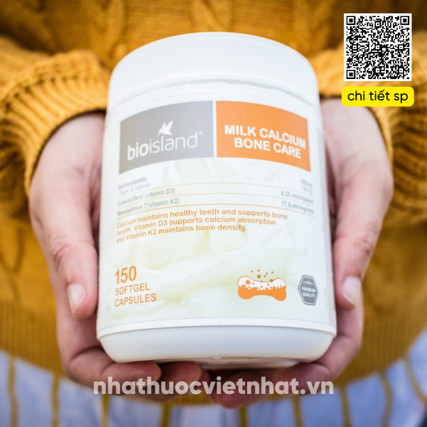 Vì sao bầu và sau sinh nên chọn canxi bio island milk calcium bonecare