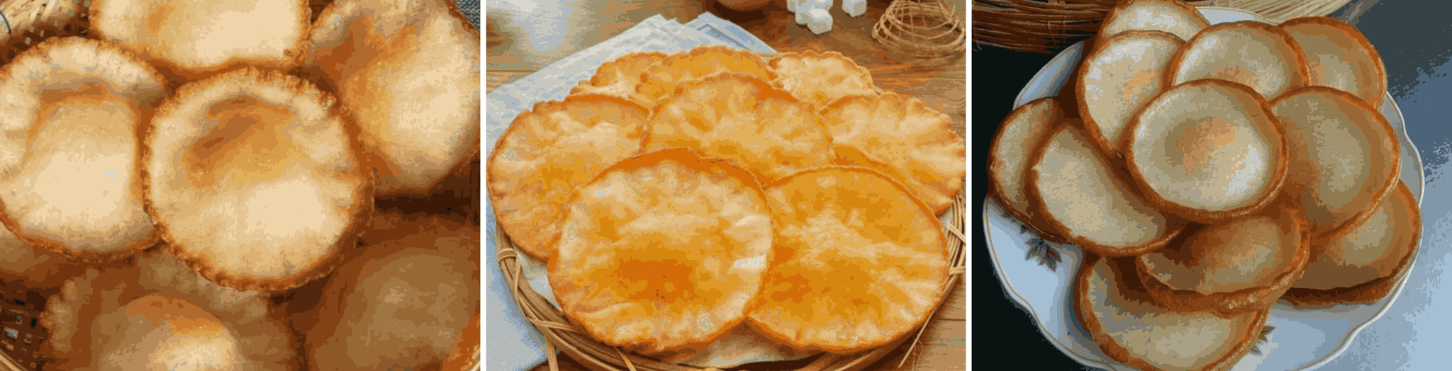 Cách làm bánh tai yến thơm ngon, giòn rụm, ráo dầu