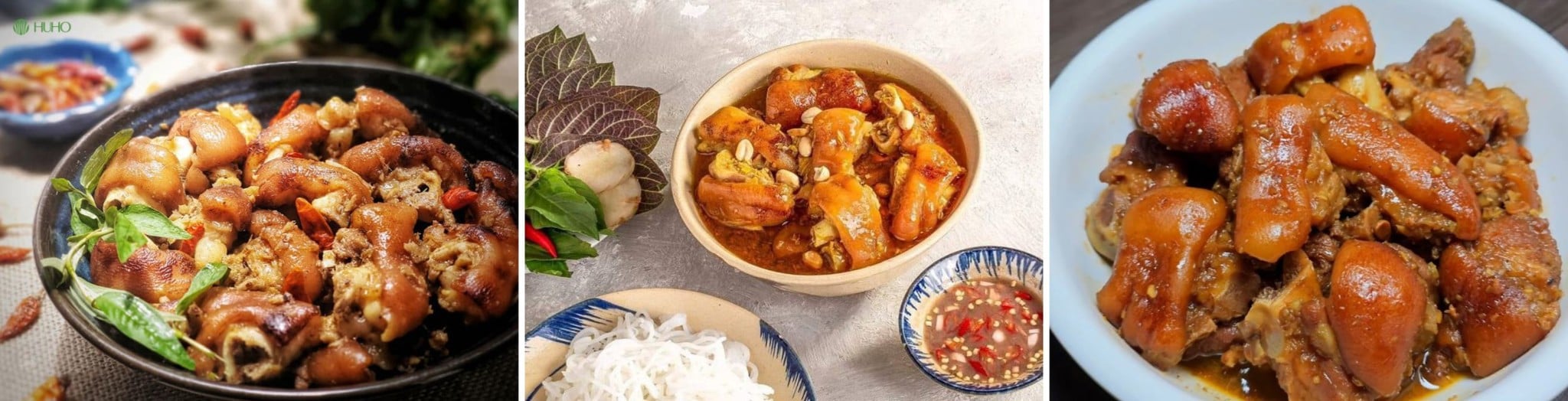 Khám phá 5 cách nấu giò heo giả cầy nước cốt dừa thơm ngon