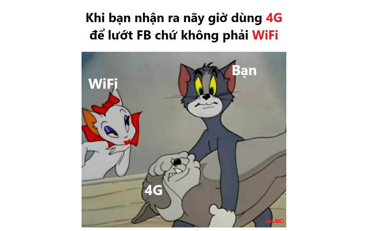 10+ meme “hài hước” dùng 4G lướt Facebook, gõ Google – GEARVN.COM