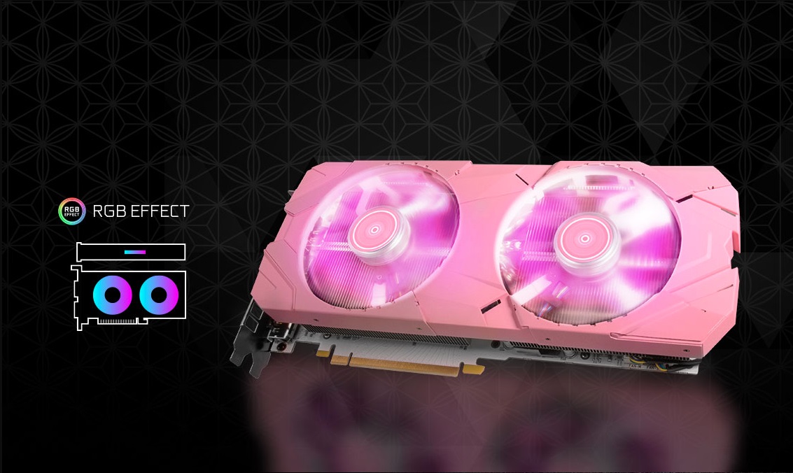 GALAX trình làng card GPU NVIDIA RTX 2080 Super EX Pink Edition cho nh ...