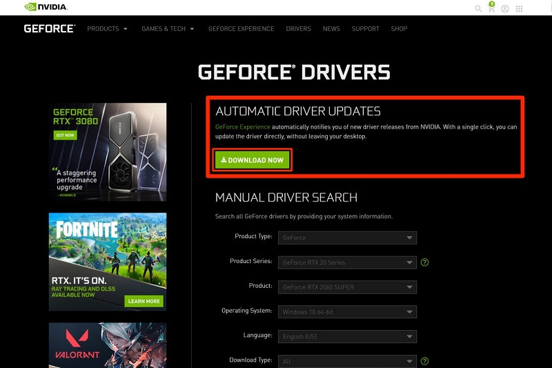 Cách cài đặt driver card màn hình VGA mới cho máy tính – GEARVN.COM