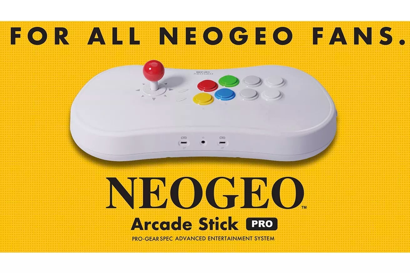 SNK ra mắt dòng dòng Neo Geo Arcade Stick Pro – GEARVN.COM