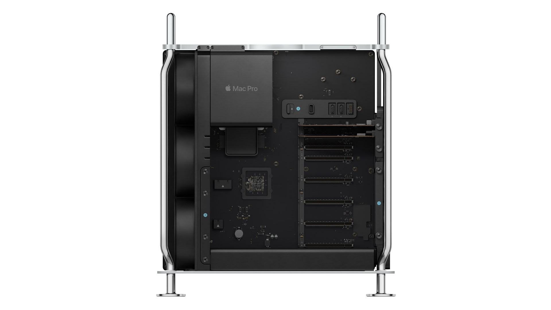 Mac Pro M2 Ultra có đến 7 khe PCIe, nhưng không có cái nào hỗ trợ card ...