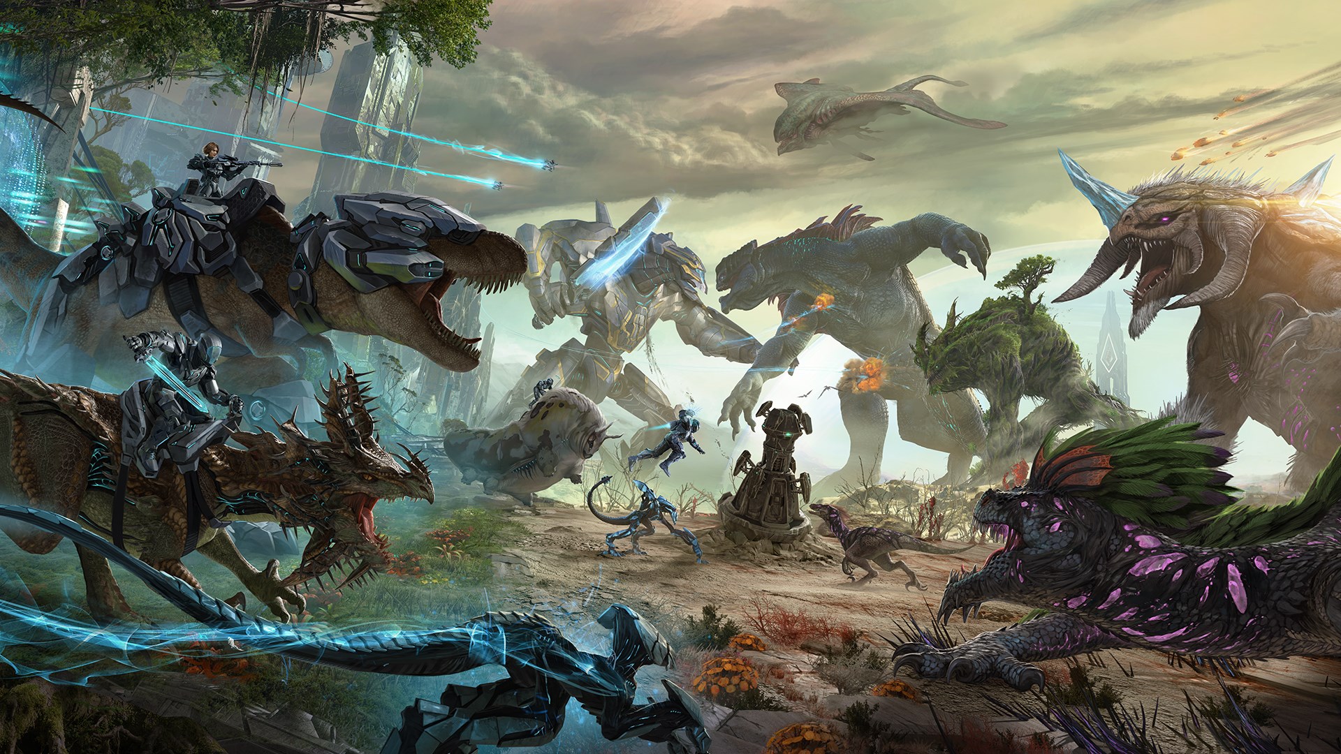 ARK: Survival Evolved miễn phí, mời bạn vào săn khủng long và cưỡi rồn ...