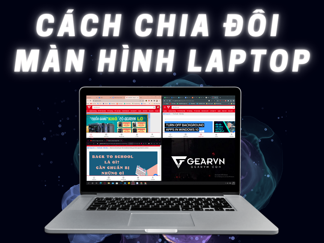 Bạn đã biết cách chia đôi màn hình laptop siêu provjp này chưa ...