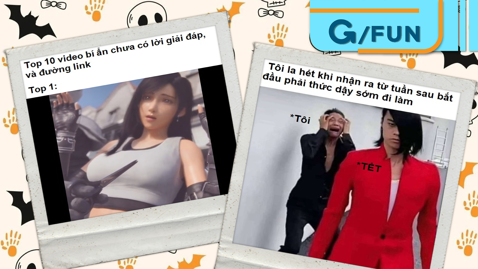 Tổng hợp meme hài hước cuối tuần: Video Tifa bí ẩn, lì xì khóc, không ...