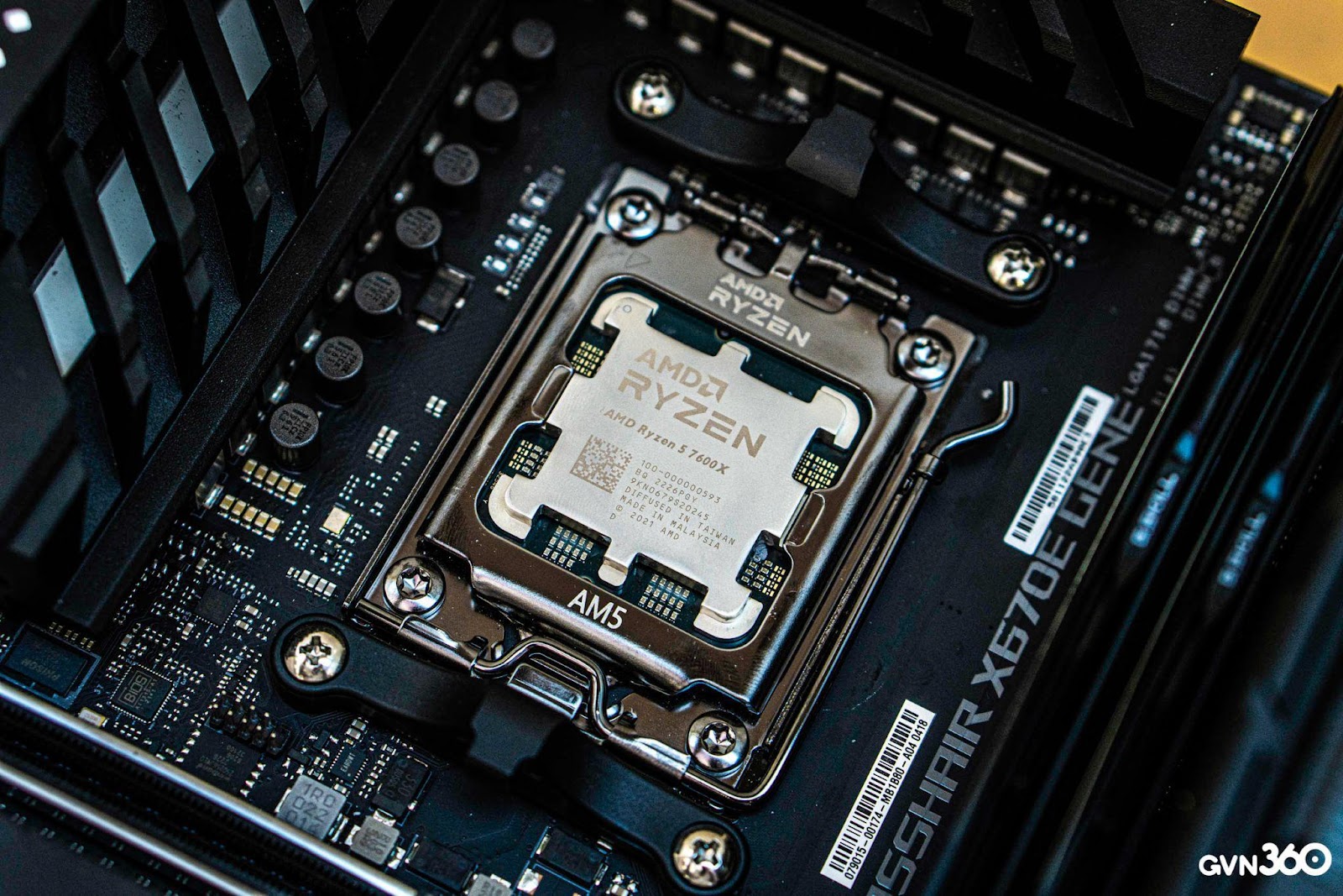 Đặt chân lên AM5 - nền tảng của tương lai - với AMD Ryzen 5 7600X giá ...