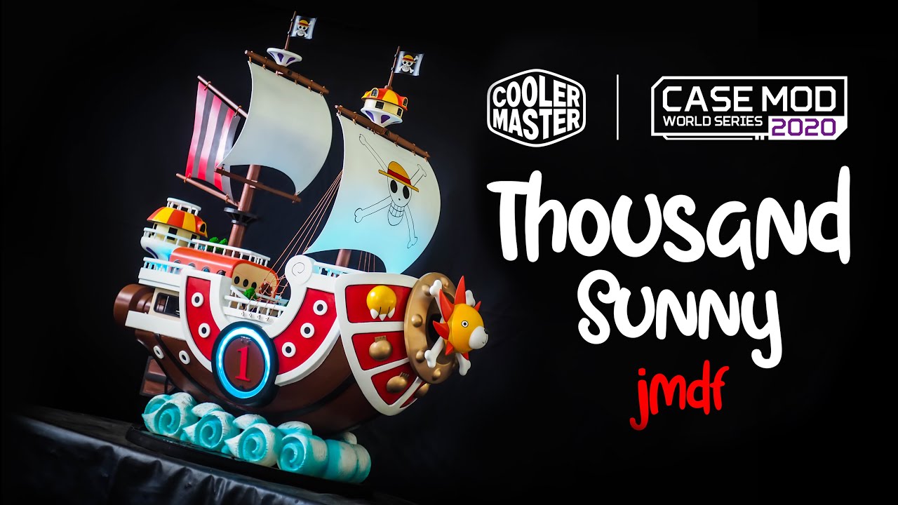 Mời các bạn chiêm ngưỡng case PC độ theo con tàu Thousand Sunny xịn sò ...