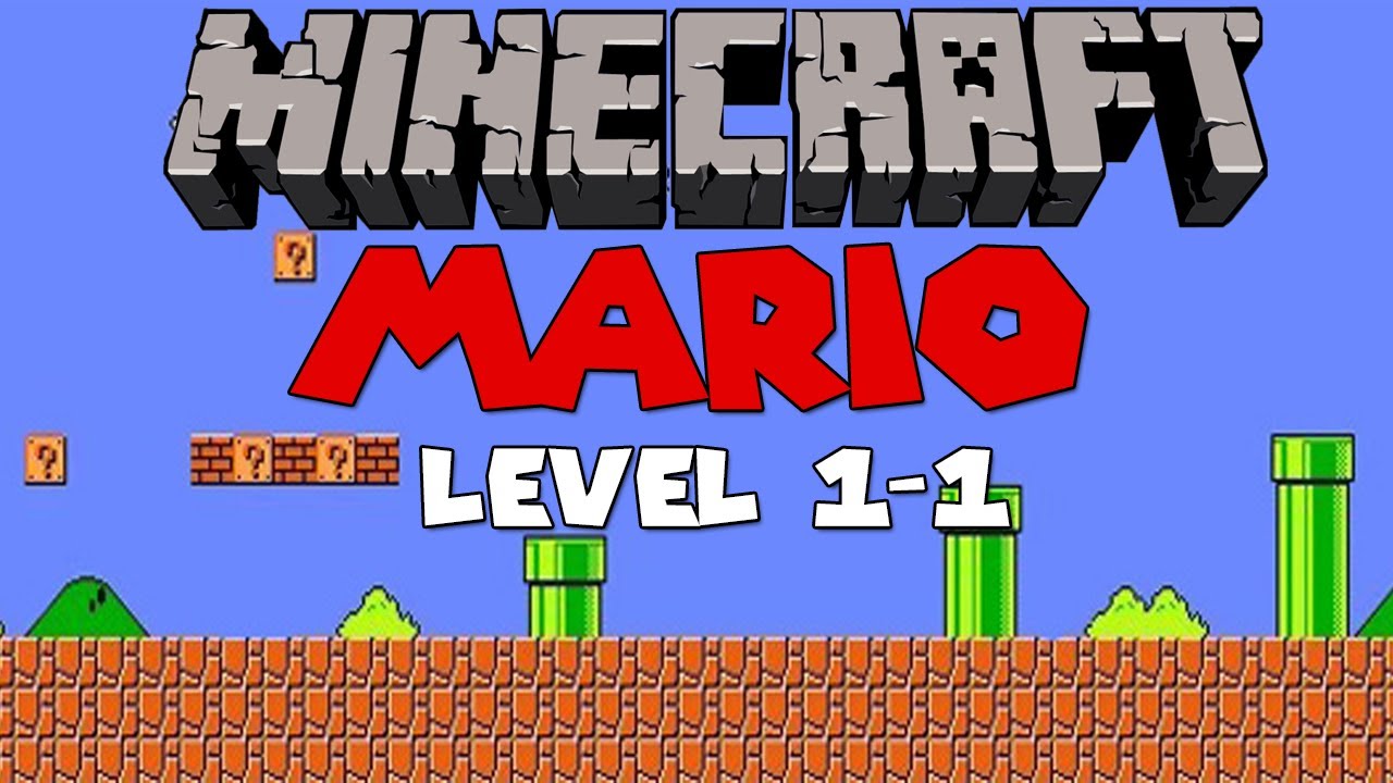 Xuất hiện game thủ tài ba biến Minecraft thành huyền thoại… Mario ...