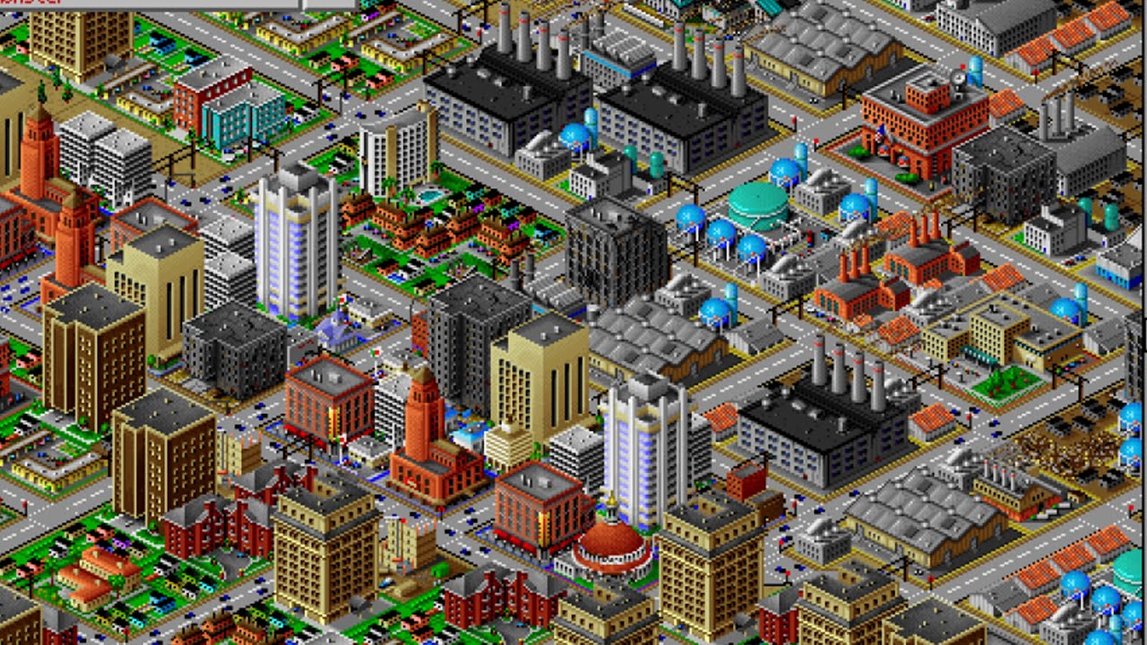 Game thủ dành 8 năm “thanh xuân” tái hiện thành phố SimCity 2000 trong ...