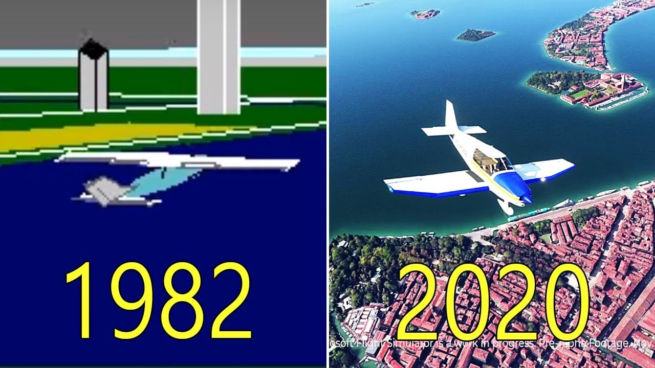 Tiền thân của tựa game “2 triệu GB” Flight Simulator 40 năm trước trôn ...
