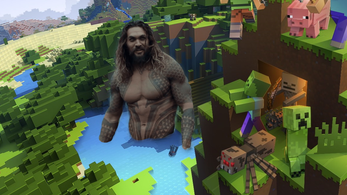 “Aquaman” đang chốt kèo vai chính của phim Minecraft làm từ 2014 đến g ...