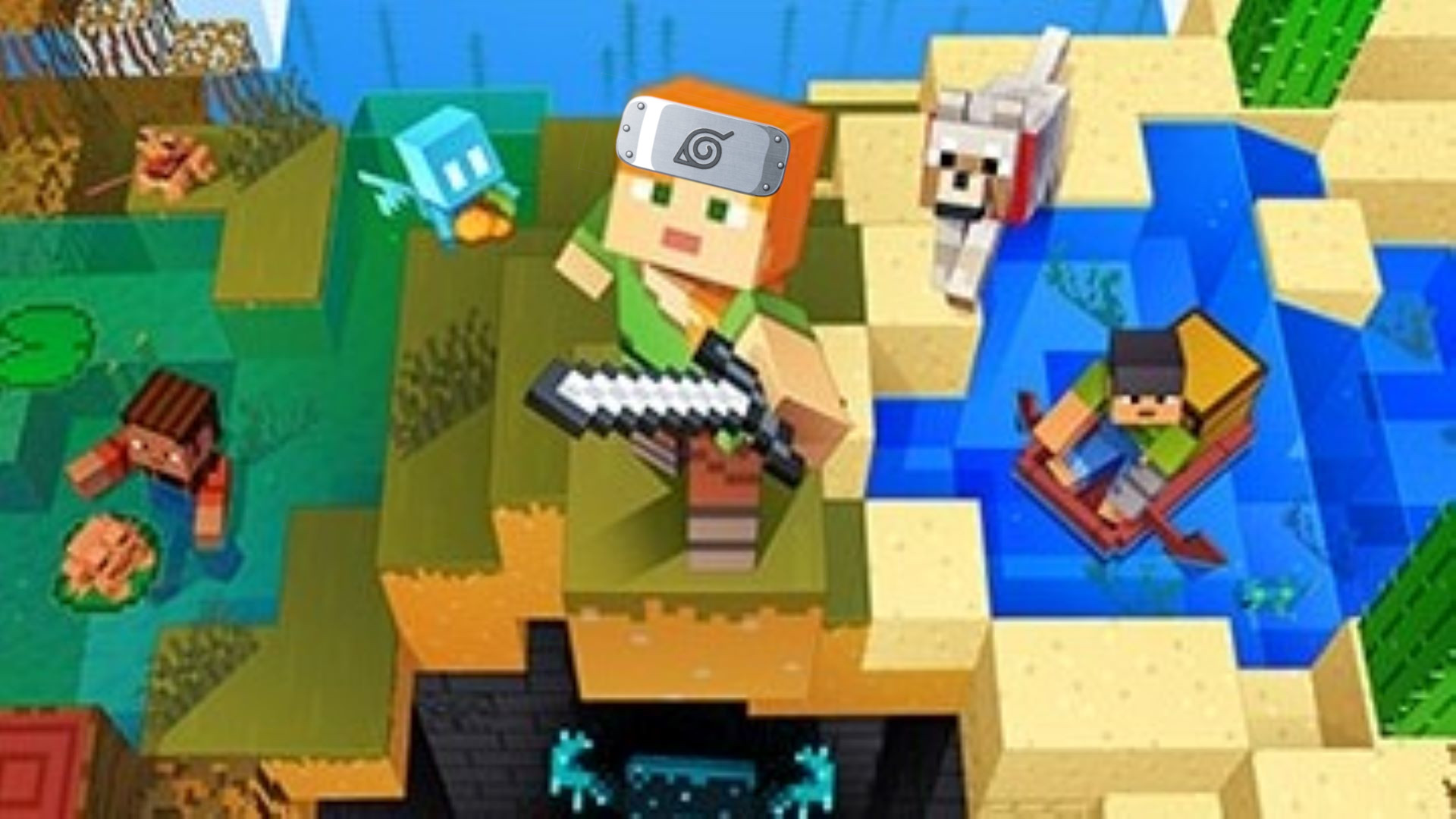 Xuất hiện mod Minecraft cho bạn làm ninja, nhìn được trong đêm và lướt ...