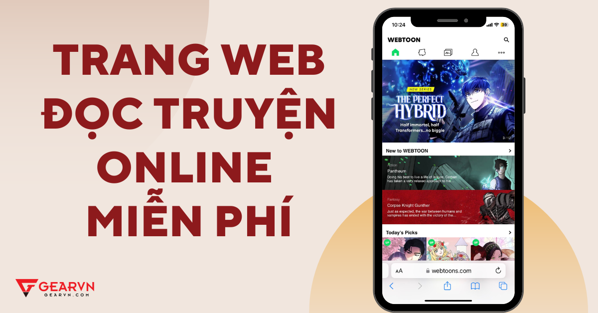 5 trang web đọc truyện miễn phí online, chất lượng nhất 2025 – GEARVN.COM