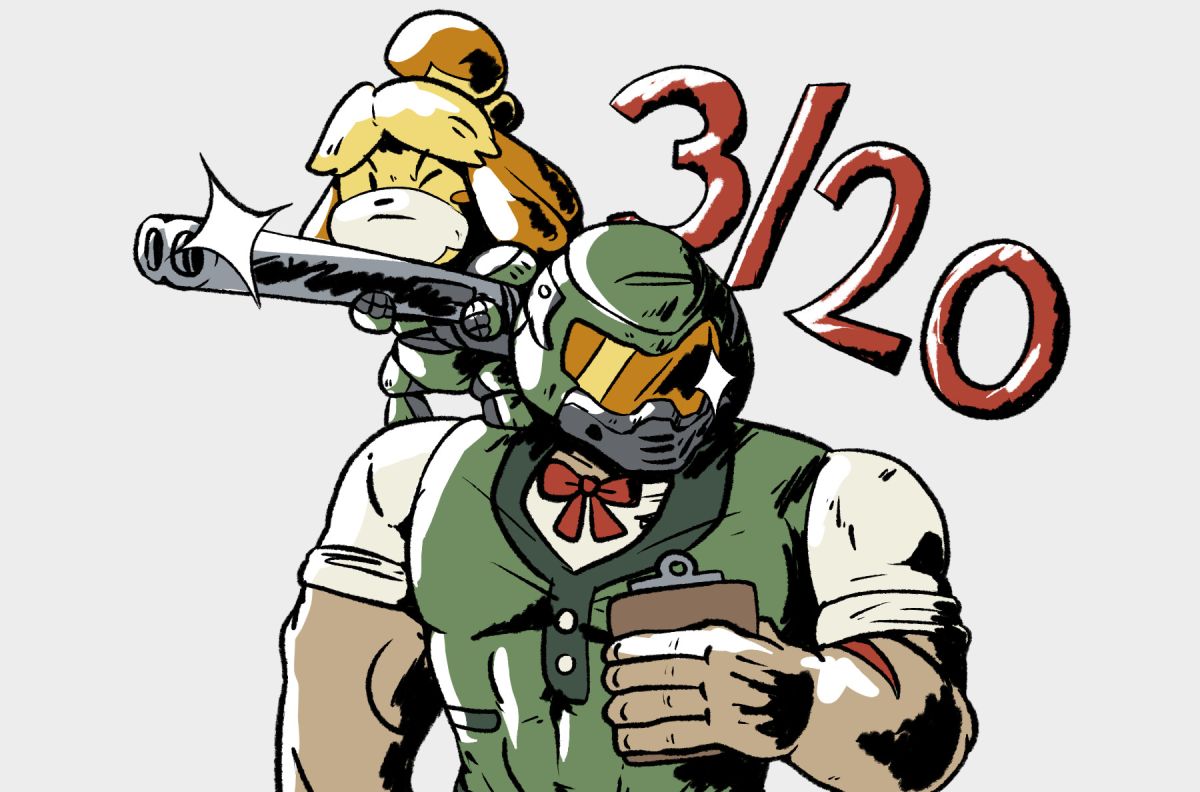 Nhờ bị hoãn ngày ra mắt, Doomguy và cô cún dễ thương trong Animal Cros ...