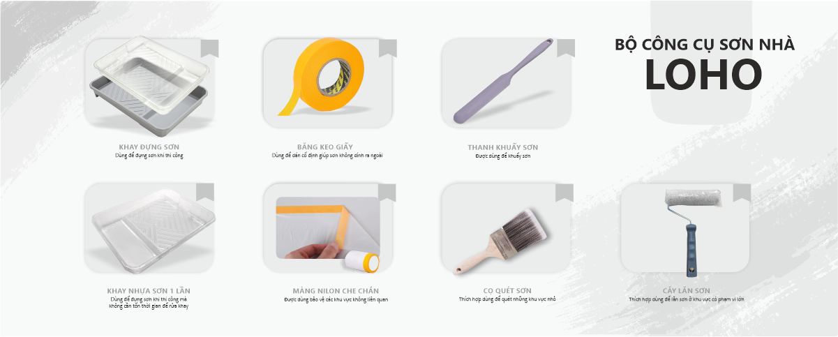 Công cụ sơn– Loho House