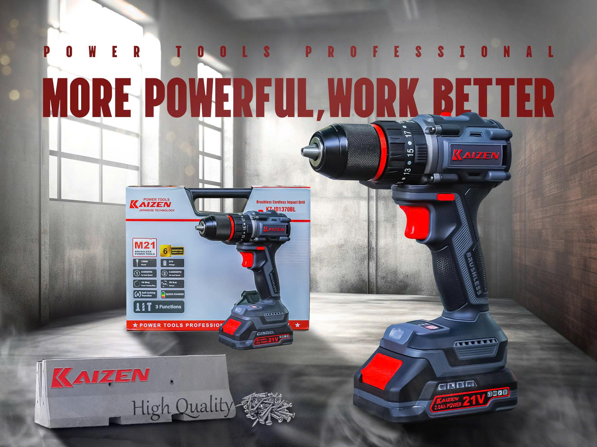 Dụng cụ cầm tay Kaizen - More Power, Work Better – Kaizenpowertools.vn