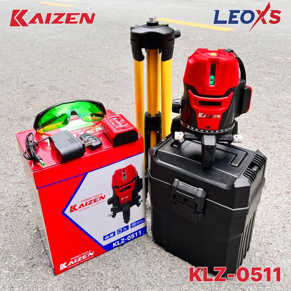 Máy laser Kaizen 5 tia KLZ 0511 cân bằng nhanh, điều chỉnh dễ dàng ...