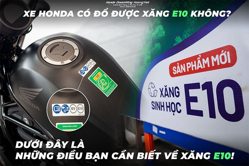 Xe Honda có đổ được xăng E10 không? - Tất tần tật về xăng E10 ...