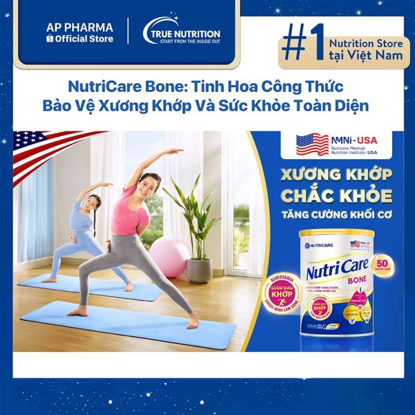 Sữa NutriCare Bone: Bảo Vệ Xương Khớp Và Sức Khỏe Toàn Diện