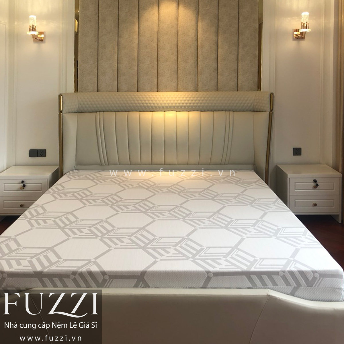 Nệm Cao Su Nhân Tạo Topping Chính Hãng – Đàn Hồi Tốt, Êm Ái | Fuzzi.vn ...