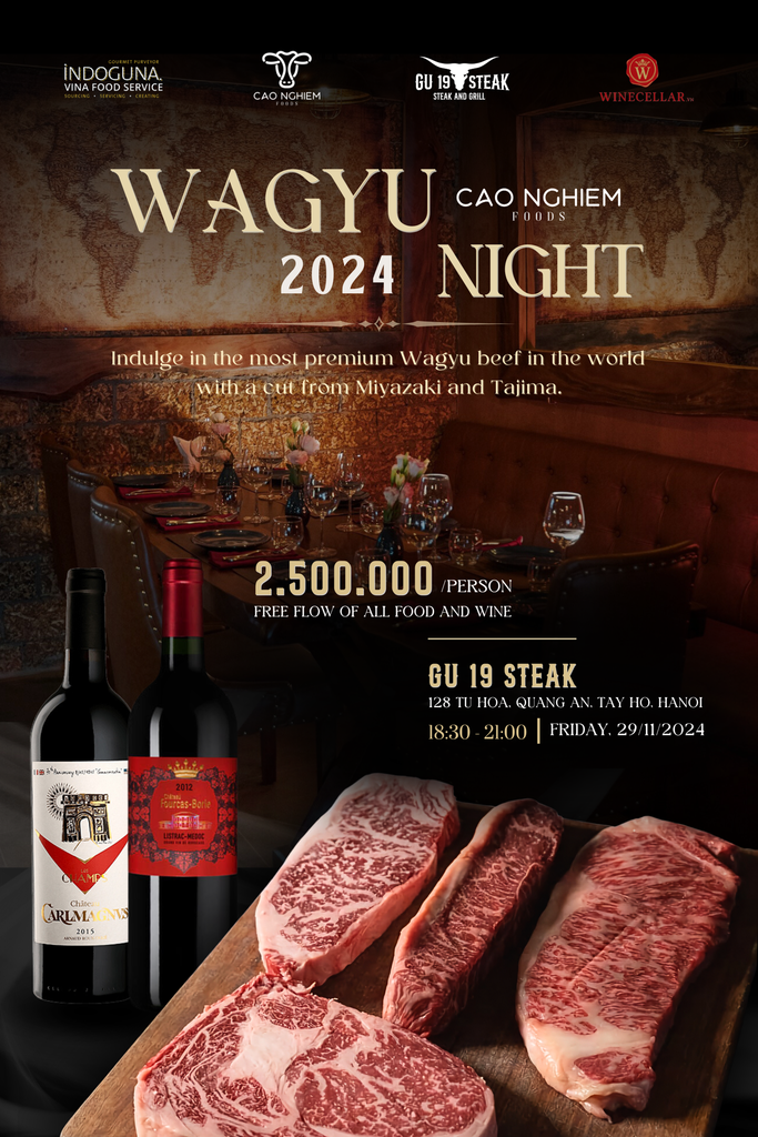 "Wagyu Night" Party by GU 19 Steak x Cao Nghiem Foods – gu19steak