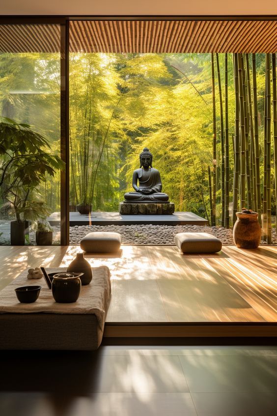 Phong cách nội thất Thiền (Zen) – HONG LAC INTERIOR