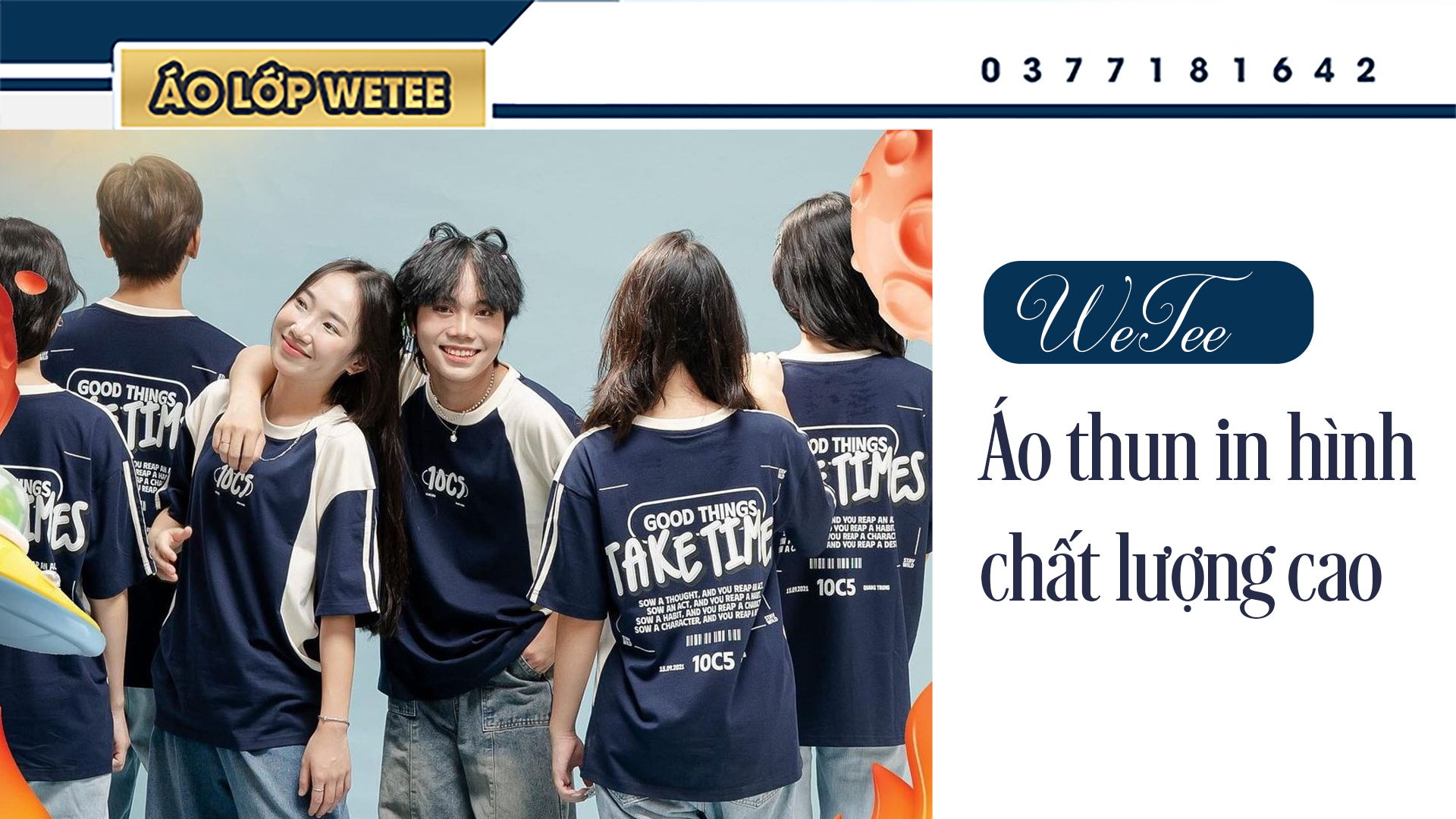 WeTee - Áo thun in hình chất lượng cao