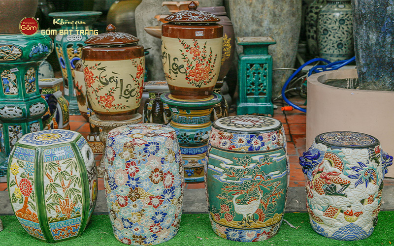 Đôn Gốm Sứ, Đôn Voi - Đôn Gốm Trang Trí Sân Vườn Đẹp, Giá Rẻ