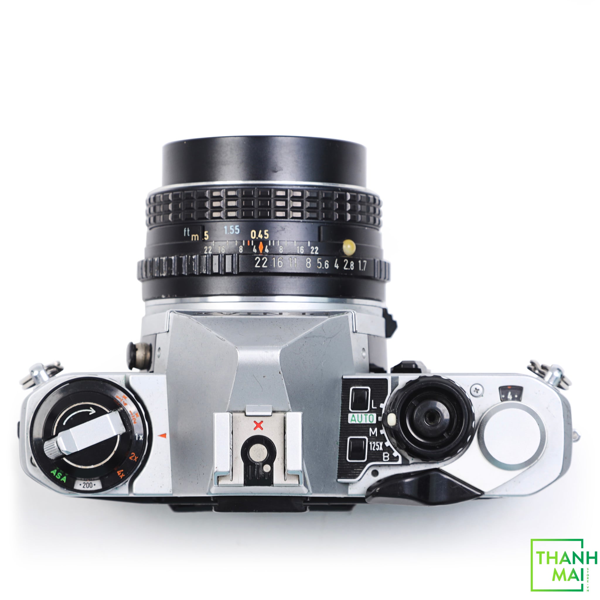Máy ảnh Film Pentax ME Super kèm Ống Kính SMC Pentax-M 50mm f1.7 - Thanh Mai Store