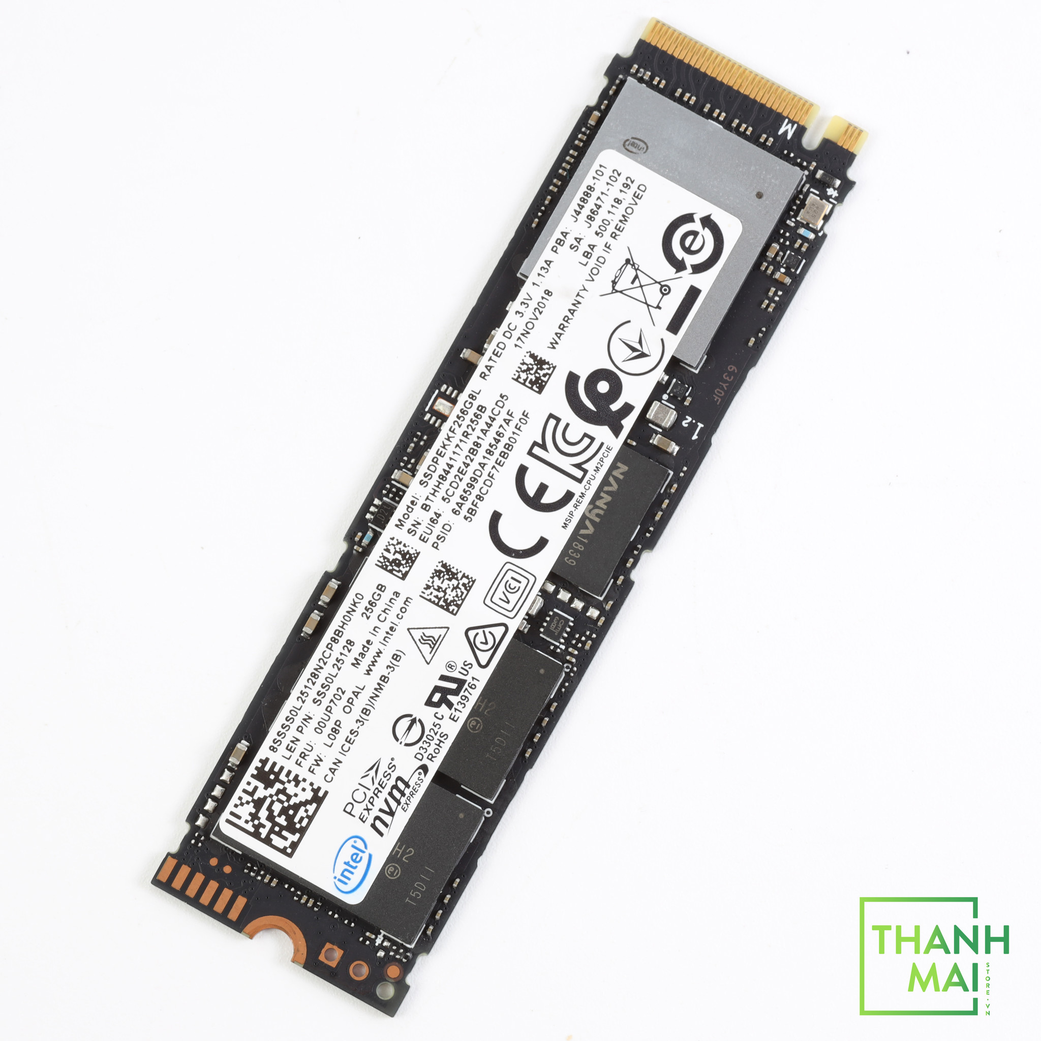 Ổ cứng Intel Pro 7600p Series PCIe NVMe 256GB SSDPEKKF256G8L - Thanh ...