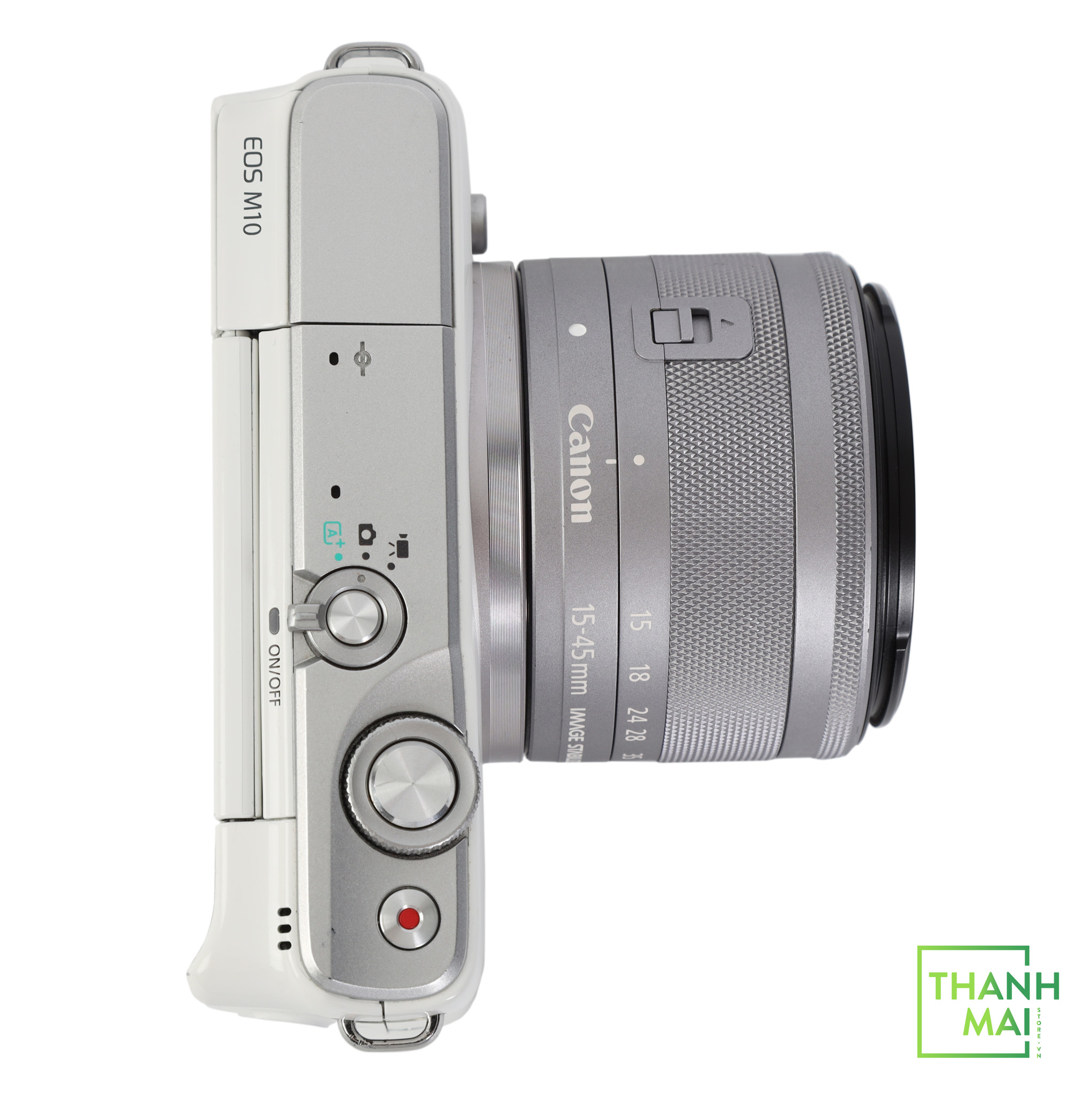 Máy ảnh Canon EOS M10 kit 15-45mm F/3.5-6.3 IS STM - Thanh Mai Store