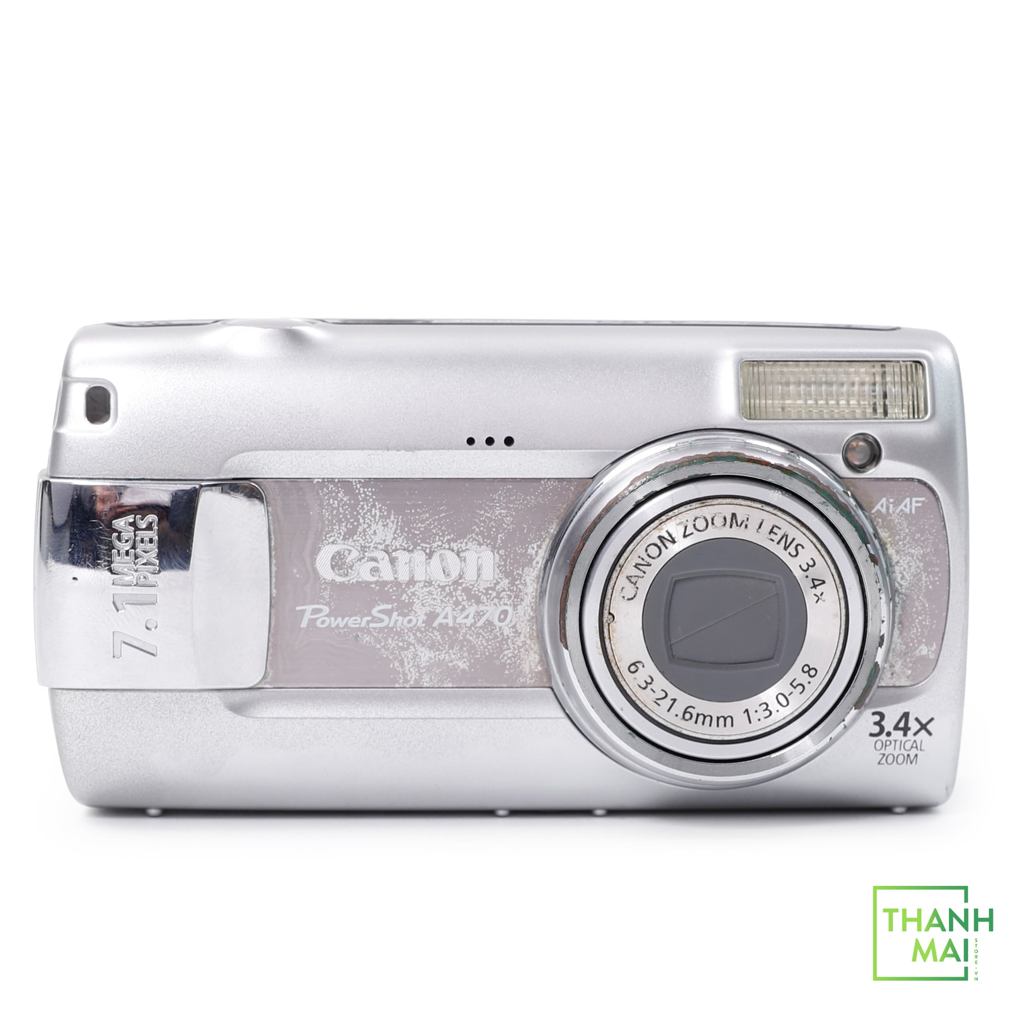 Máy ảnh Canon PowerShot A470 ( Silver ) | Decor - Thanh Mai Store