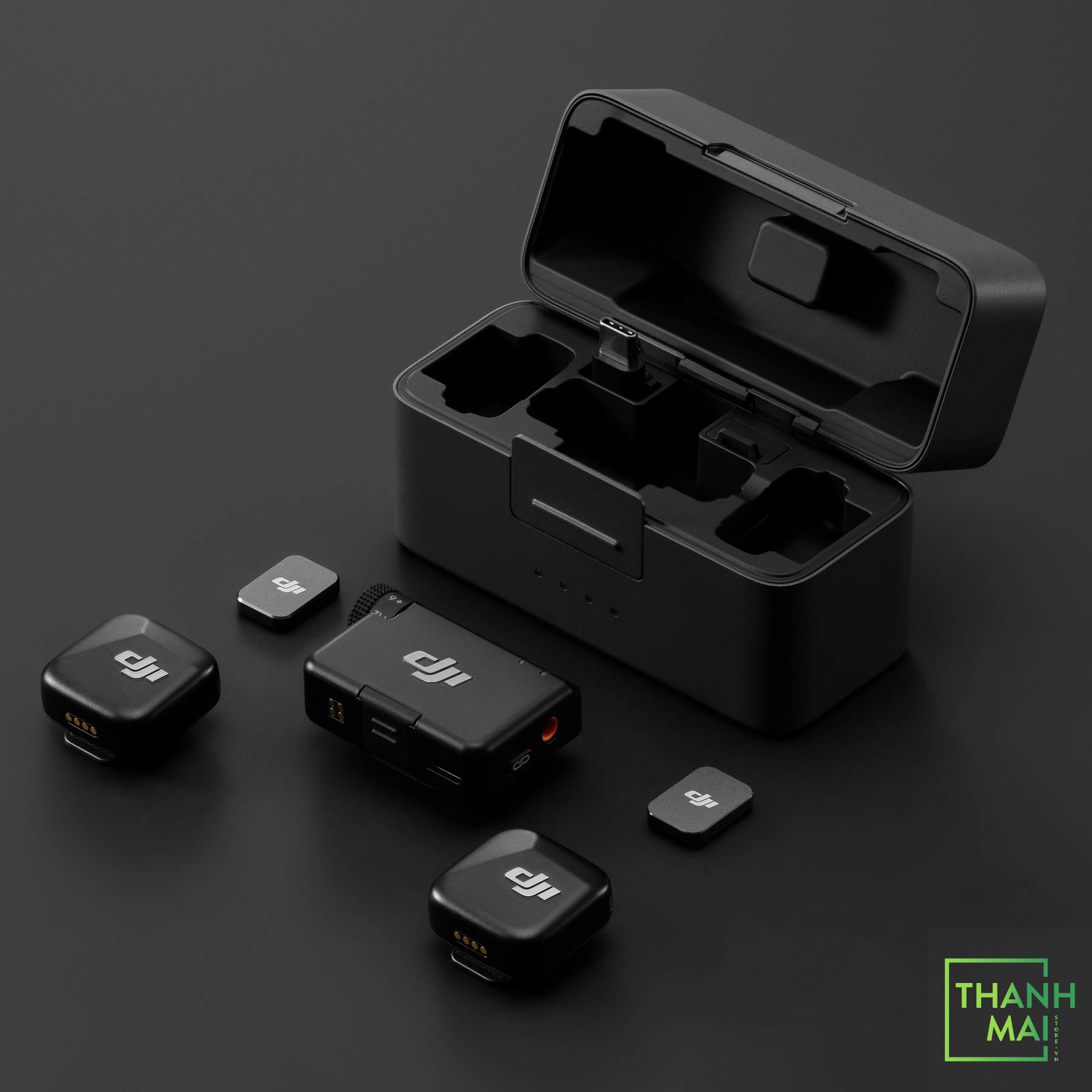 DJI Mic Mini ( 2 TX + 1 RX + Charging Case ) - Thanh Mai Store