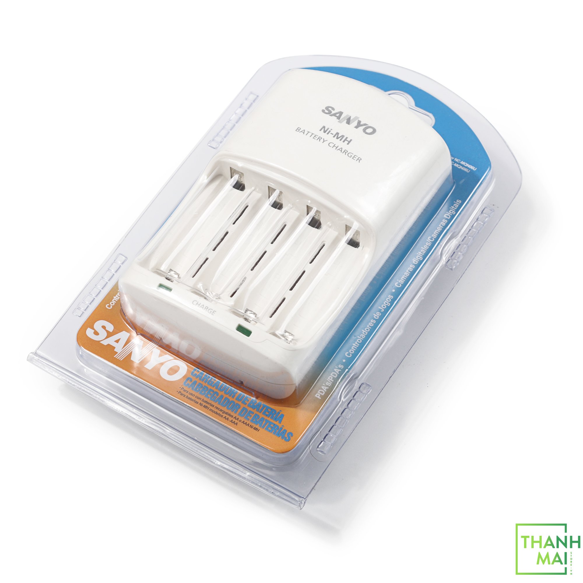 Sạc nhanh Sanyo NC-MQN06 dành cho pin AA-AAA - Thanhmaistore