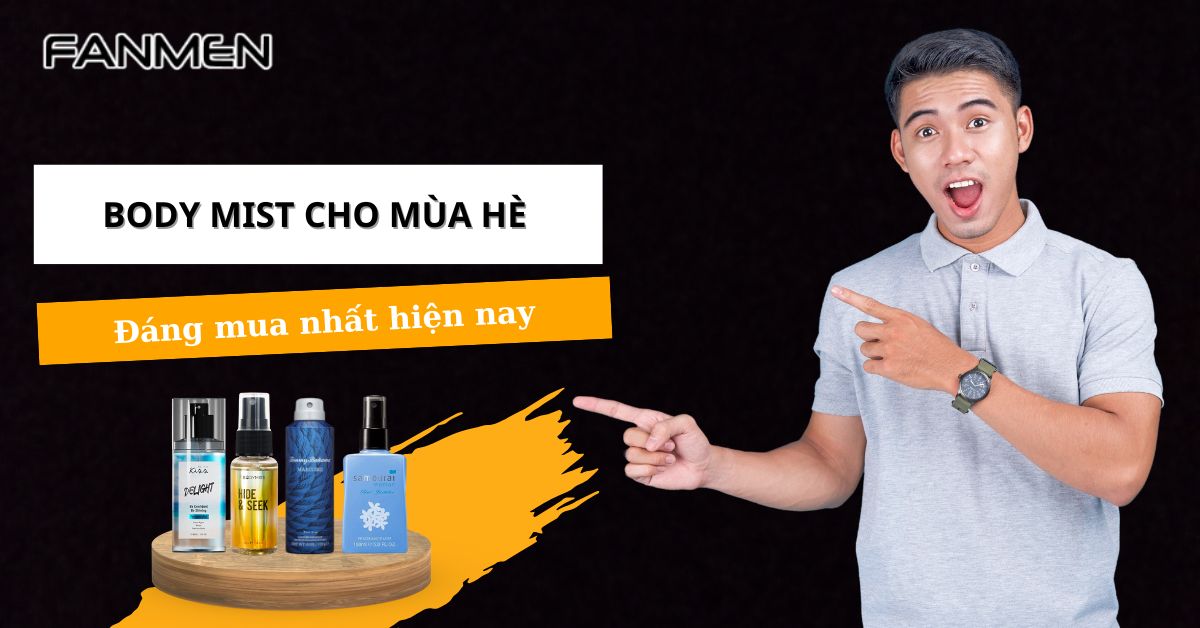 5+ Body Mist Cho Mùa Hè Tươi Mát & Dễ Chịu Nhất Hiện Nay – Fanmen