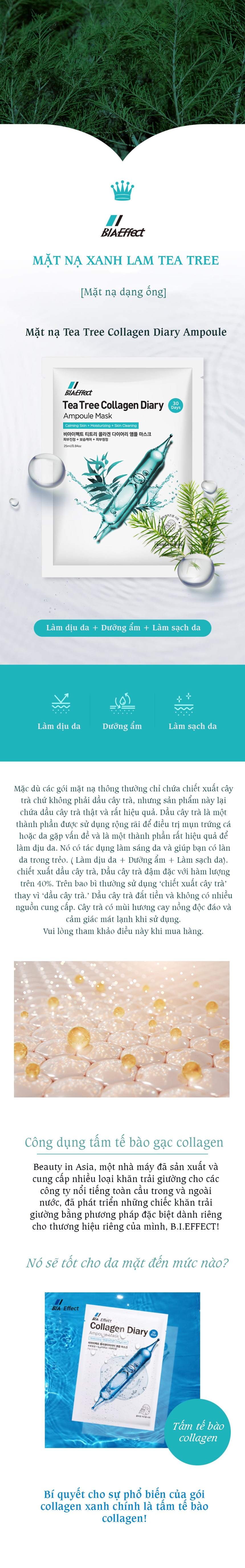 MẶT NẠ DƯỠNG DA TEA TREE BIA-EFFECT – aucovietnam