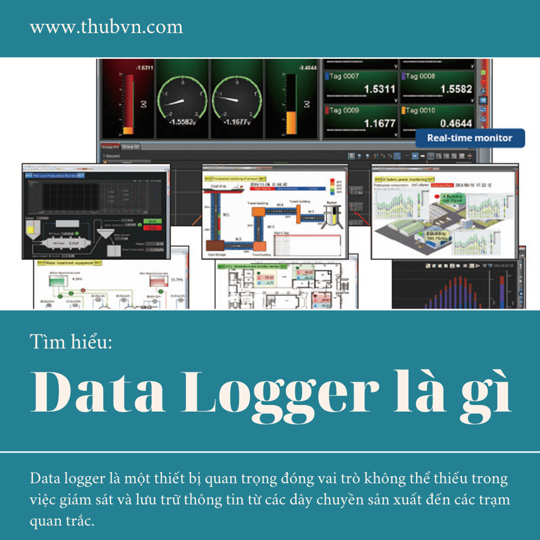 Data logger là gì? Cách thức hoạt động và ứng dụng – Công ty TNHH T-Hub
