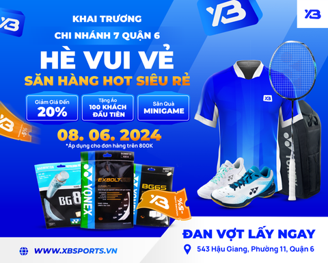 Tin tức - XBSPORTS - HỆ THỐNG CỬA HÀNG CẦU LÔNG UY TÍN