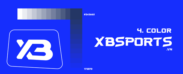Logo - Bộ Nhận Diện Thương Hiệu XBSPORTS.VN - XBSPORTS - HỆ THỐNG CỬA HÀNG CẦU LÔNG UY TÍN