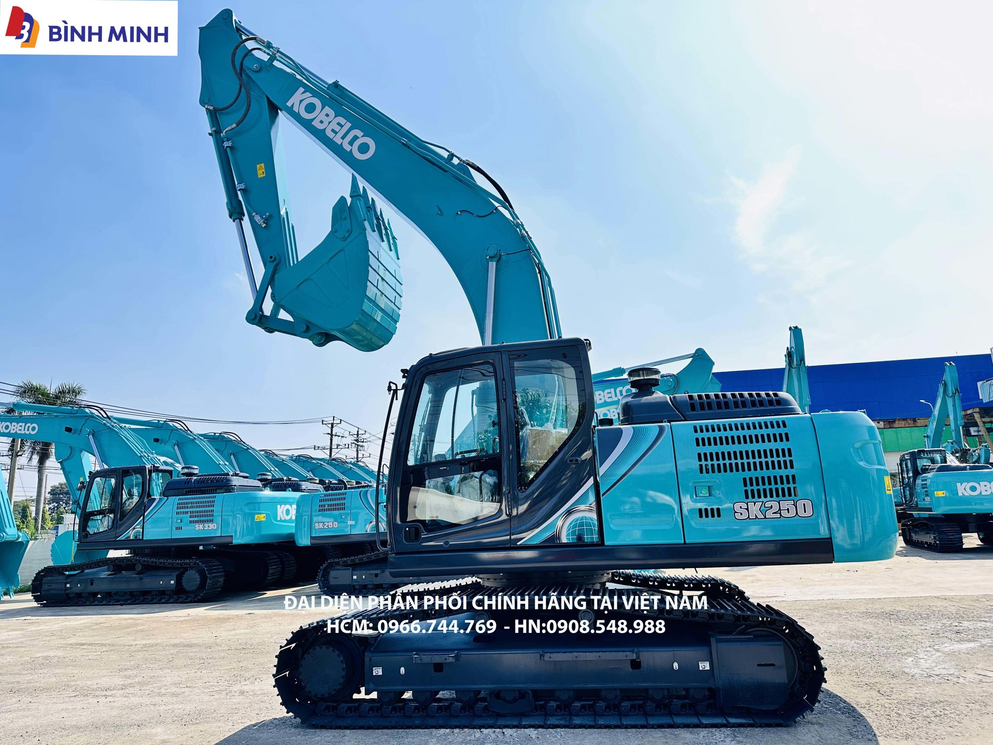 MÁY ĐÀO KOBELCO SK250-10 GÀU 1.2m3 MỚI 100% CHÍNH HÃNG, GIÁ TỐT TẠI VN – Kobelco-Dynapac Việt Nam